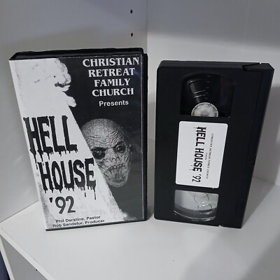 Hell House ‘92 VHS Christian Retreat Family Church Horror Religion ...