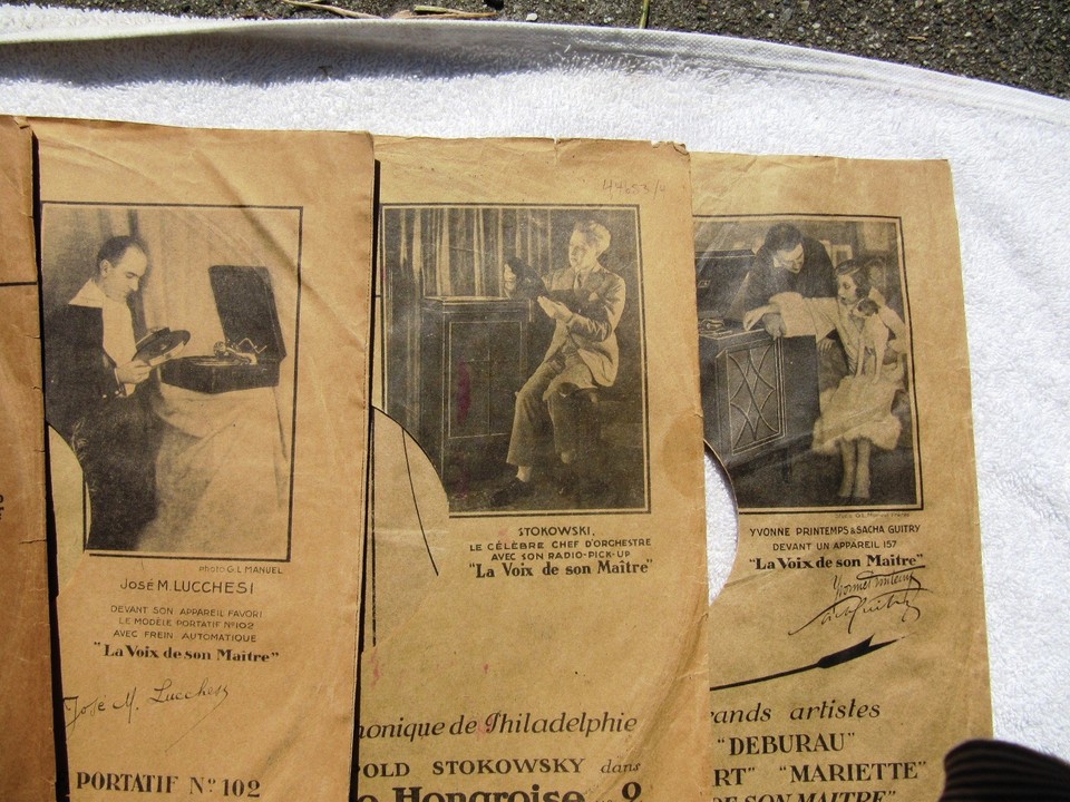 HMV Model 157 Re-Entrant Gramophone 102 portable GRACIE FIELDS Picture ...