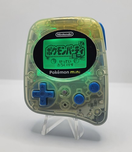 Rare Green Nintendo Pokemon Mini Backlit Handheld With Party Game USA ...