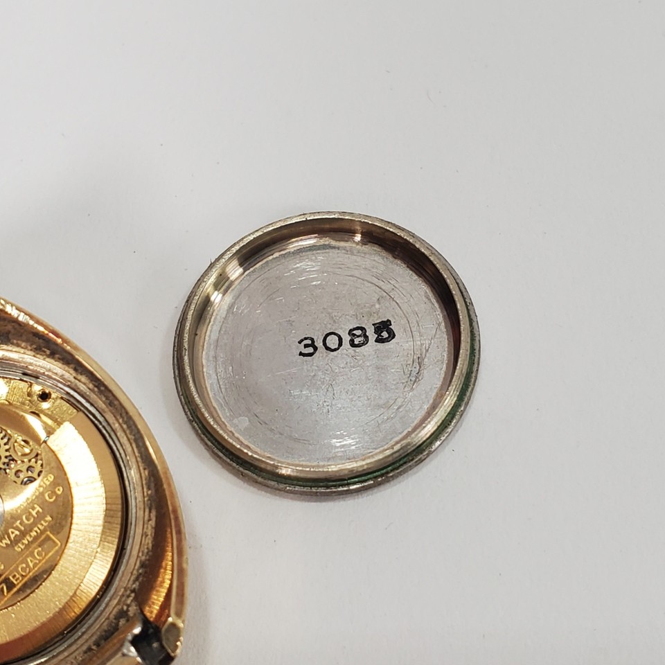 Vintage 1970s Bulova N2 Ladies Watch w/Gold EP Bezel 7BCAC 17 Jewel ...