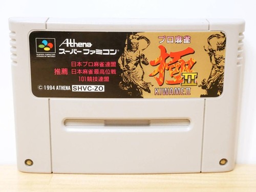 Athena Sfc/Super Famicom Pro Mahjong Ikuii Cleaning/Japan KA | eBay
