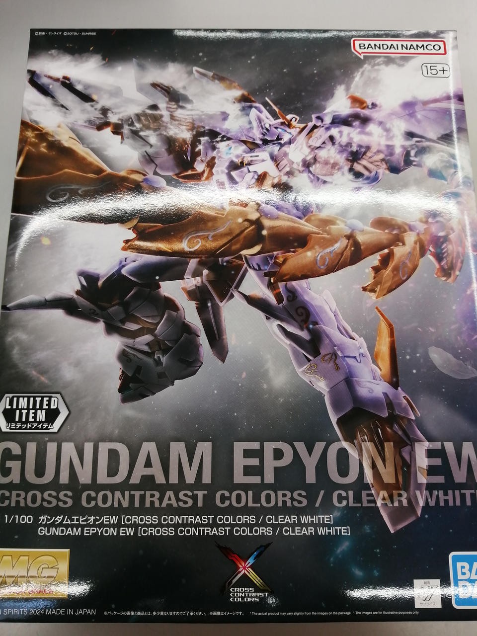 Gunpla Mg Model Number Gundam Epyon Ew Cross Contrast Color Bandai ...