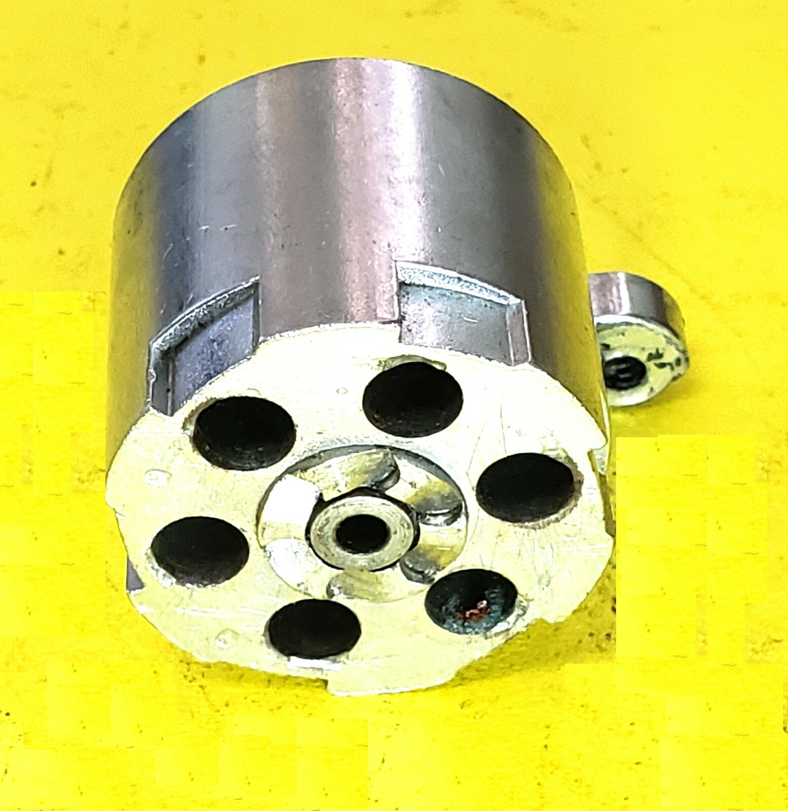 Clerke First Revolver Parts 6 Round Cylinder & Crane Assembly 22 Cal ...