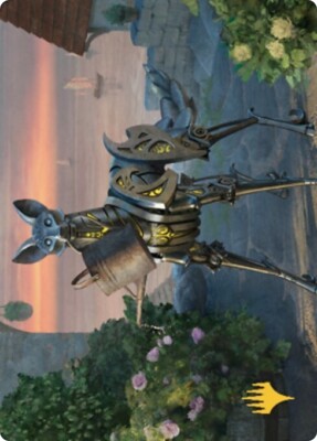 Gold Stamp Art Series CLOCKWORK FOX mtg NM Commander Baldurs Gate | eBay