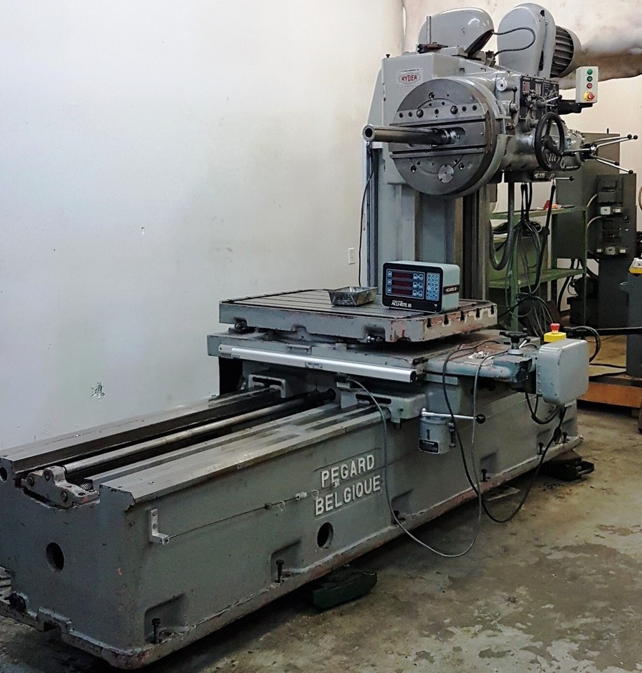 VERY NICE Universal Horizontal Boring Mill milling Machine vertical ...