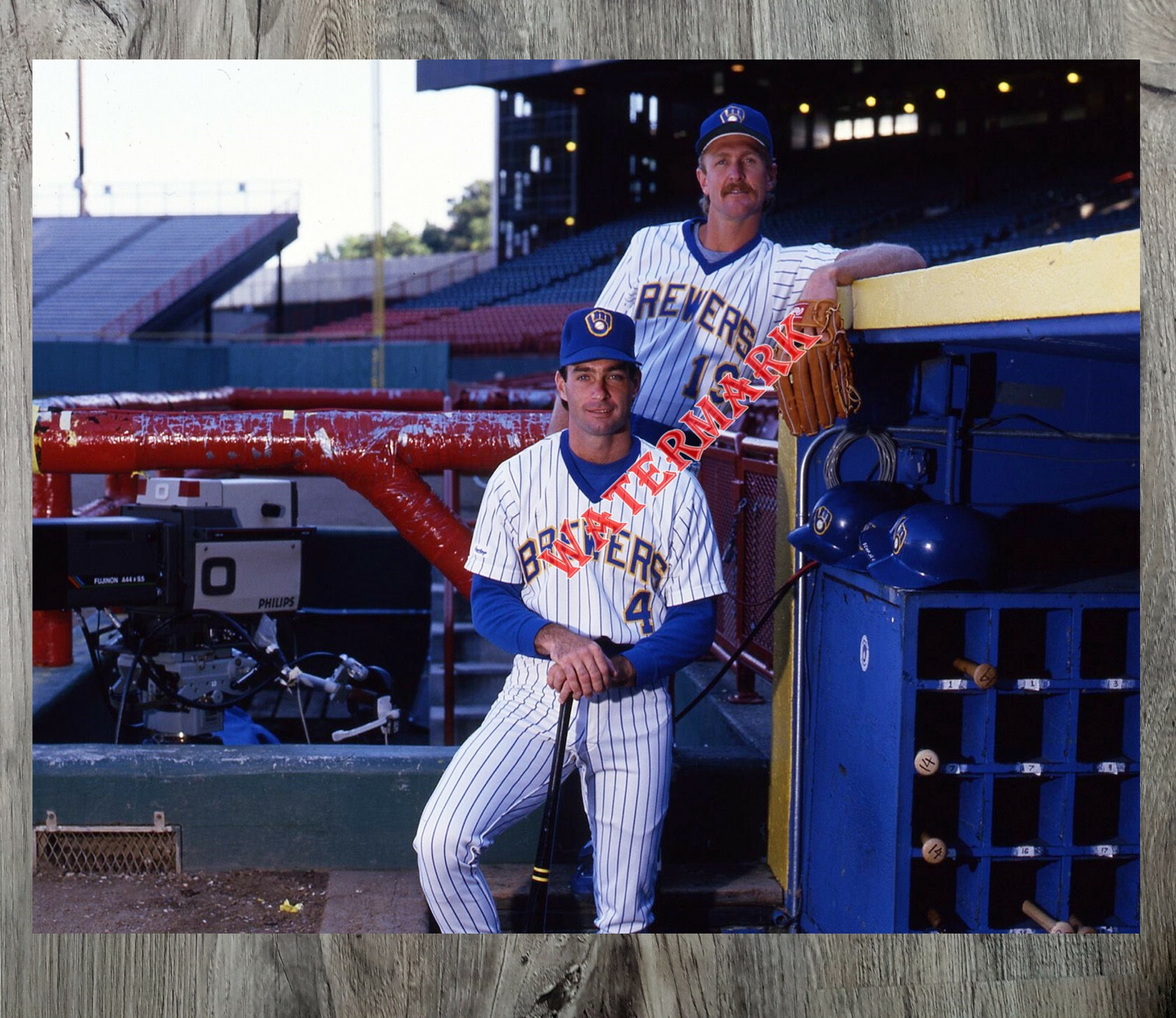 1982 Paul Molitor Robin Yount Milwaukee Brewers Color 8 X 10 Photo ...