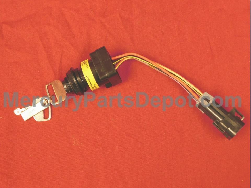New Mercury / Quicksilver Key Switch Harness 25 Ft. - Part# 896537K24 ...