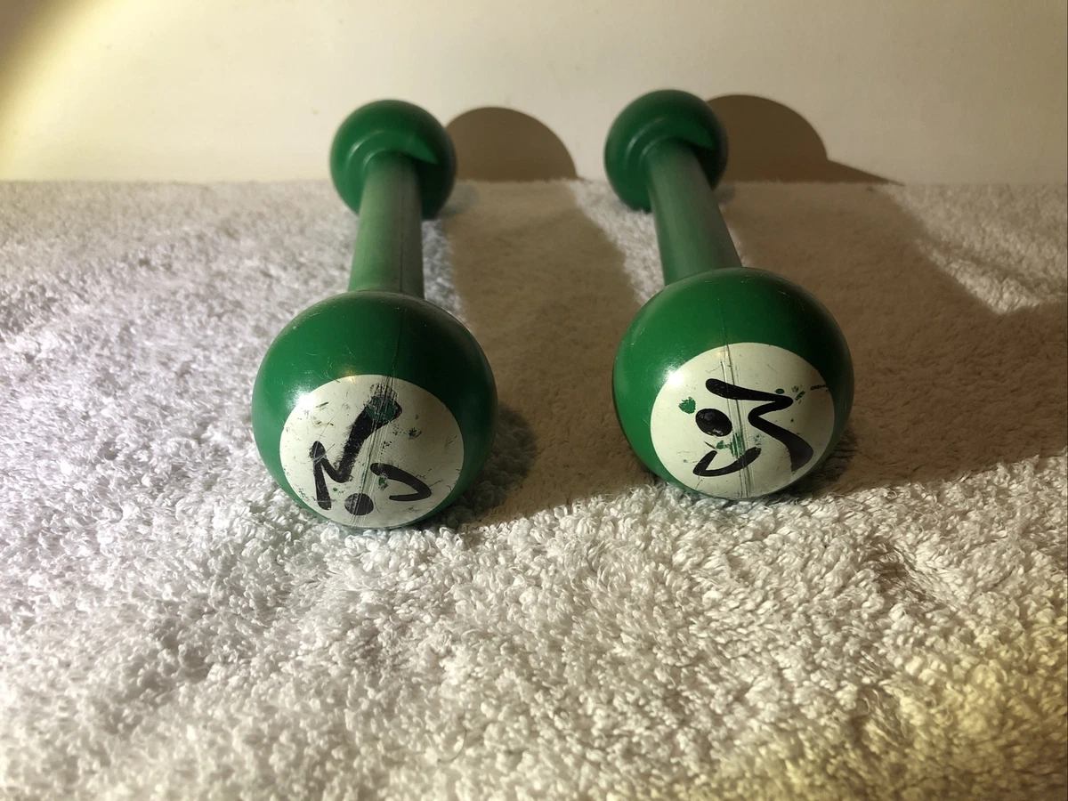 Green Zumba Toning Sticks