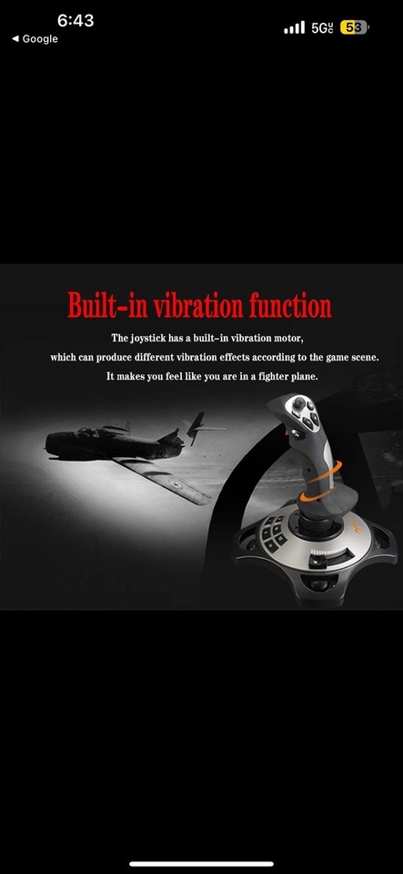 PXN Flight Simulator Controls 2113 Pc Flight Joystick Controls with ...
