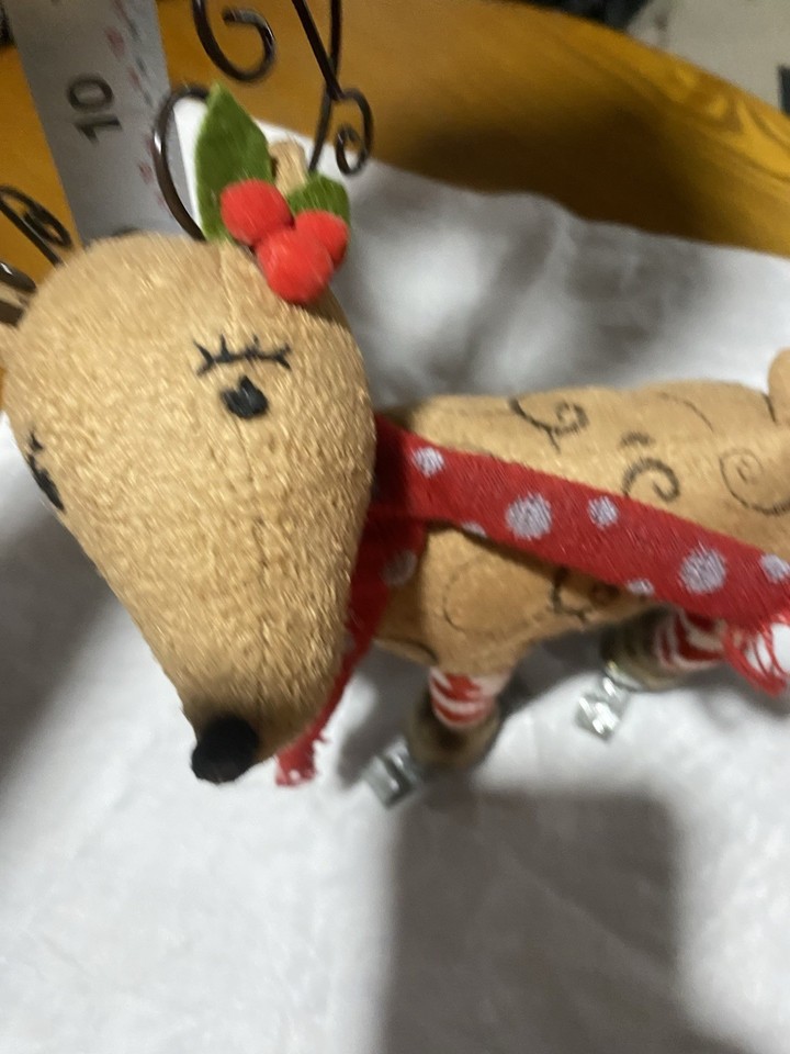 Raz Imports Vintage Reindeer 12” Tall 🔥 VERY NICE!! With Christmas ...