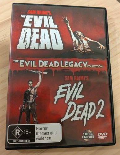 The Evil Dead dvd Horror Legacy Collection Region 4 Box Set 1981 1987 ...