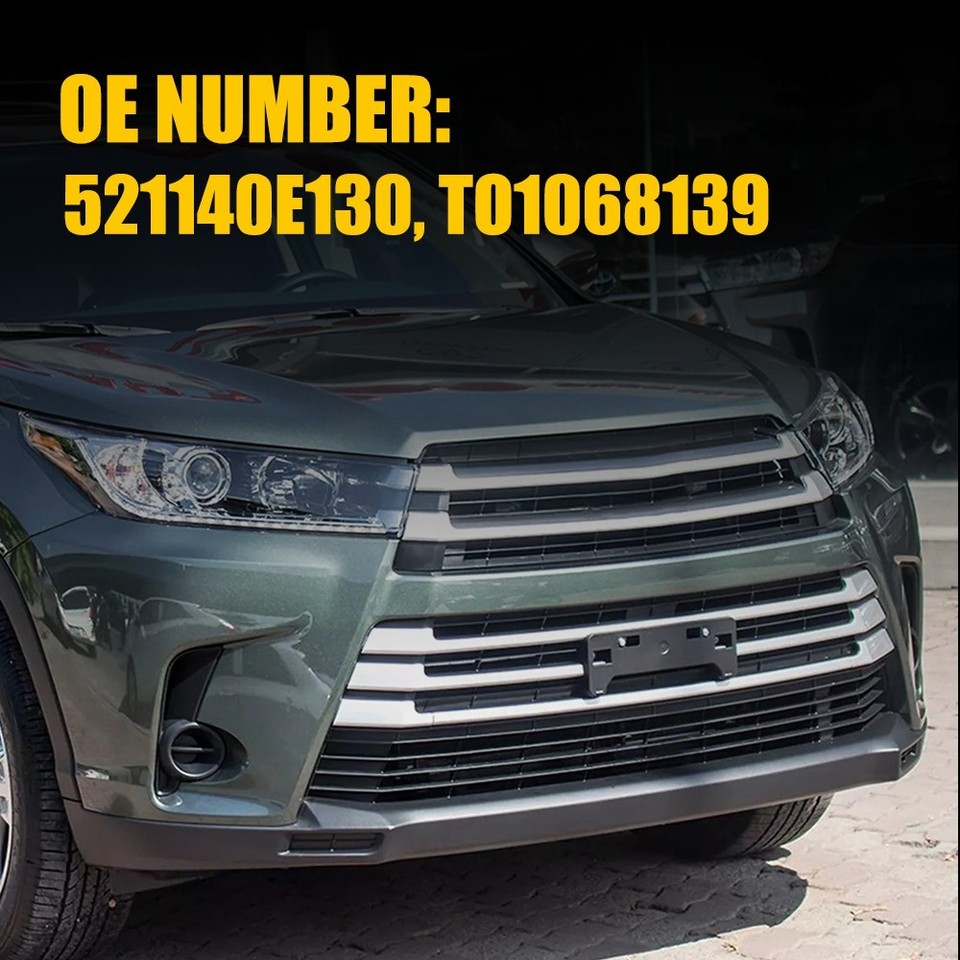 Front License Plate Tag Frame Bracket 521140E130 Fit Toyota Highlander ...