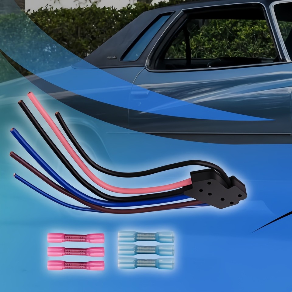 Power Window Switch Pigtail 6Way Connector Plug Wire For 1980's GM ...