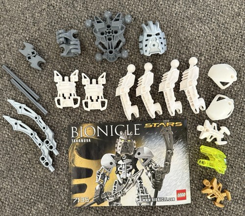 LEGO Bionicle Stars Takanuva Set 7135 Complete with Instructions No Box ...