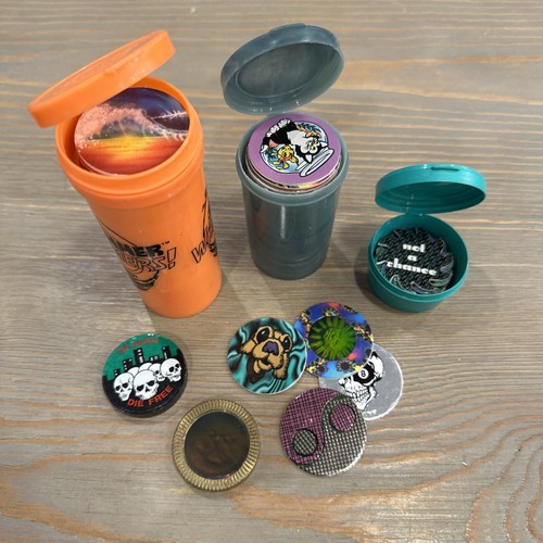 Vintage Pogs! Lot of 160+ Pogs (random) with Cases and Slammers | eBay