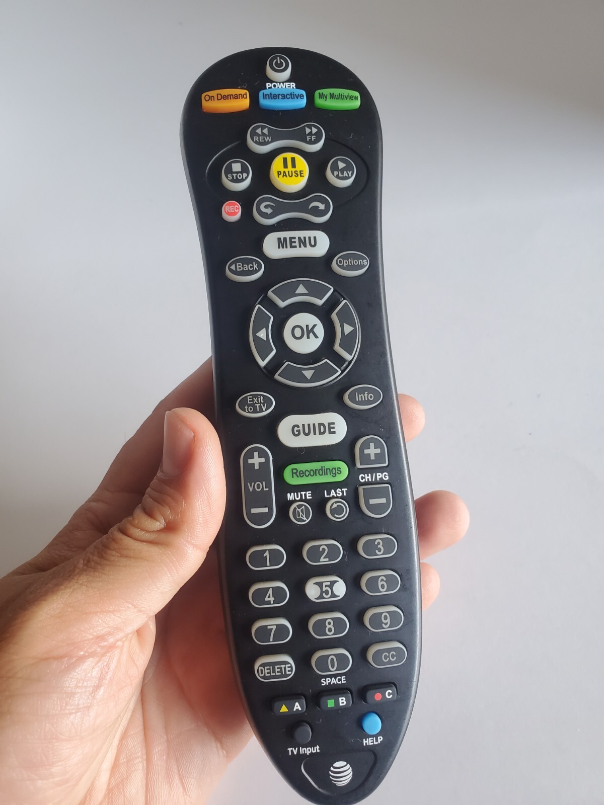Genuine AT&T U-verse S30-S1A Universal Remote Control- Tested & Working ...
