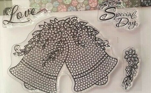 Craft BuddyUS CCST63: Craft Buddy Crystal Art Floral Bellsl A6 Stamp ...