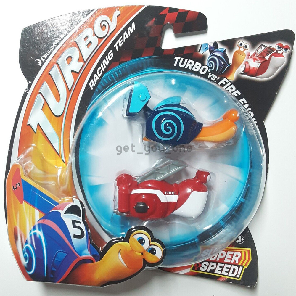 DreamWorks Turbo TURBO vs FIRE ENGINE 2-Pack Snail Shell Racers Vehicle ...