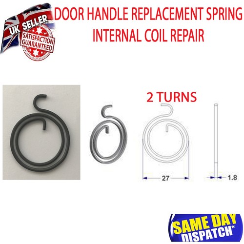 Door Handle Spring Replacement Internal Coil Repair Springs Lever ...