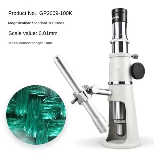 Magnifying Glass with Scale Hundredfold Mirror with Ruler Microscope ...