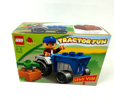 Lego Duplo 4969 Tractor Fun Lego Ville COMPLETE SEALED BOX | eBay