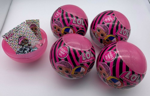 (5) LOL Surprise! SURPRISE BALL PARTY FAVOR PACK - 4 NEW, 1 Opened ...