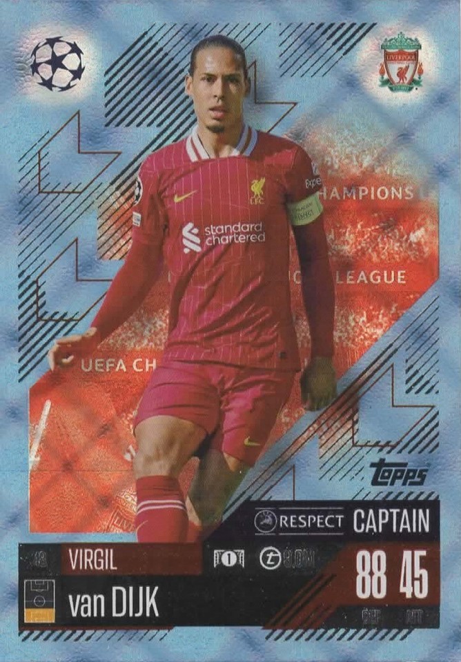 Topps Match Attax 2024 2025 parallel Crystal blue blau cards & 1st ...