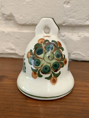 Ceramic Hand Painted Bell Mexico 3.5” | eBay
