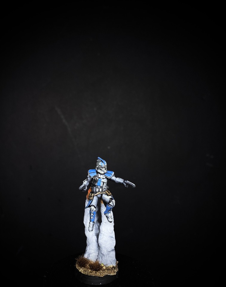 Star Wars Arc Trooper Squad Legion Miniatures 32mm Handpainted (Blue ...