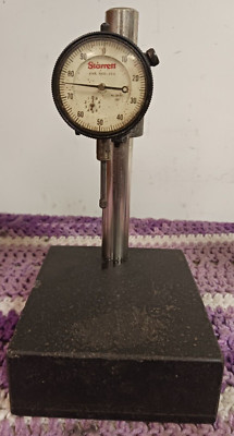 Starrett 0.001" Indicator Gage 25441 with Granite Inspection Surface ...