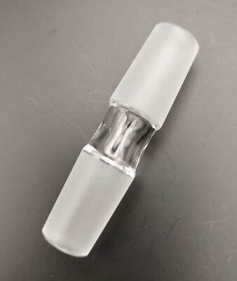 14mm Male-14mm Male Glass Ground Joint Attachment Adapter GonG (14/23 ...