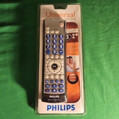 Phillips Universal Remote Control SRU3003WM/17 Glow Keys - NEW SEALED ...