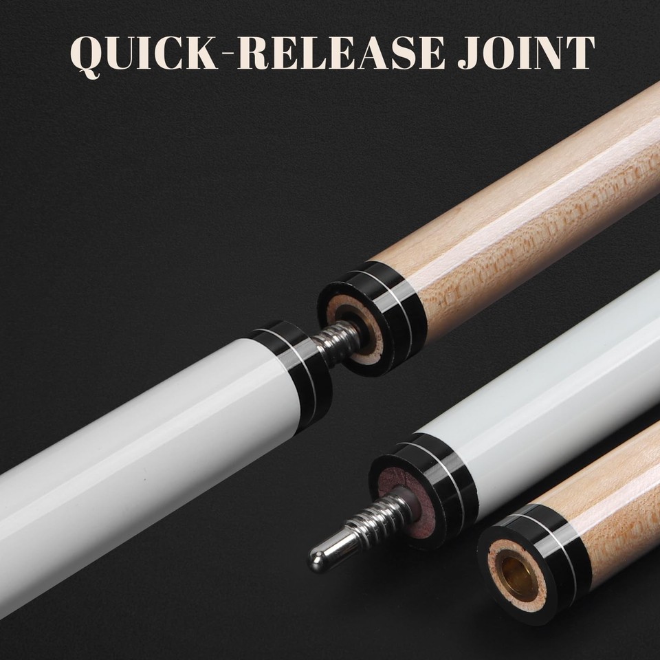2 in 1 Jump Break Stick 23~25oz Heavy Hitter Jump Break Pool Cue Stick ...