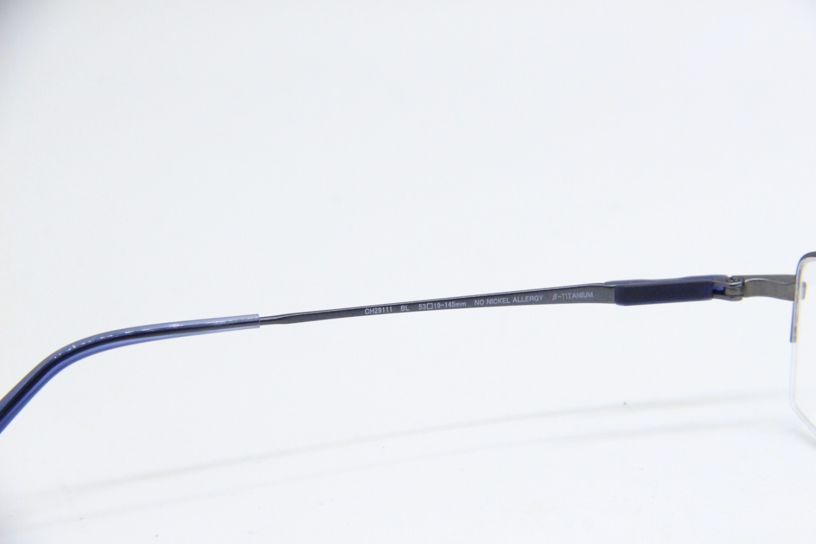 NEW CHARMANT CH 29111 BL BLUE AUTHENTIC EYEGLASSES 53-19 | eBay