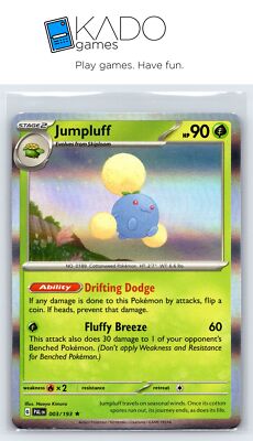SV02: Paldea Evolved #003/193 Jumpluff - Holo Rare | eBay