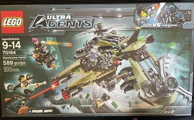 LEGO Ultra Agents: Hurricane Heist (70164) Retired New In Box 70164 ...