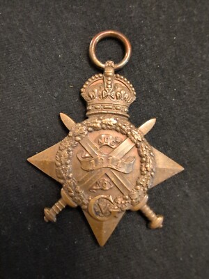 WW1 Mons Star 2nd Black Watch Battle of Sheikh Sa’ad Casualty George ...