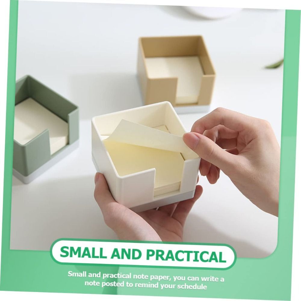 Simple Memo Holders Plastics Paper Dispenser Gift Desk Stand Holders ...