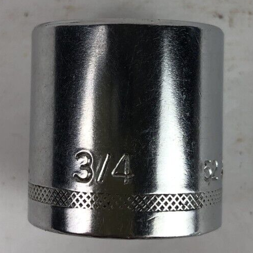 Easco 3/4" 12 Point 3/8" Drive Socket 52 3124 Made In USA | eBay