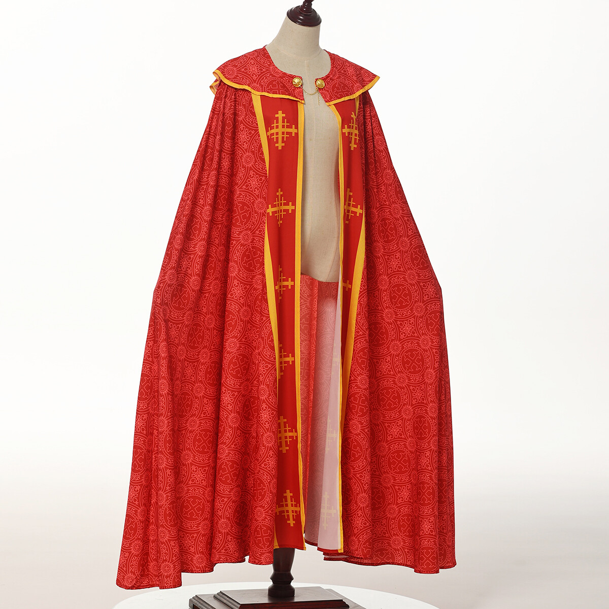 Halloween Religious Cope Priest Vestment Patterned Robe Religious Cloak ...