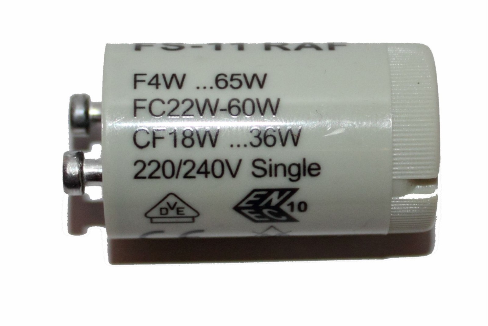 SYLVANIA Fluorescent Universal Starter 4-65W FS-11 (F4W-65W,FC22W-65W ...