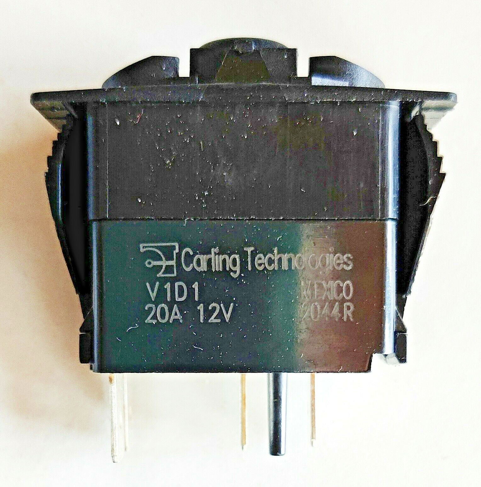 Carling V1D1 On/Off 20A 12V Rocker Switch 2x Amber LEDs Contura V Bus ...