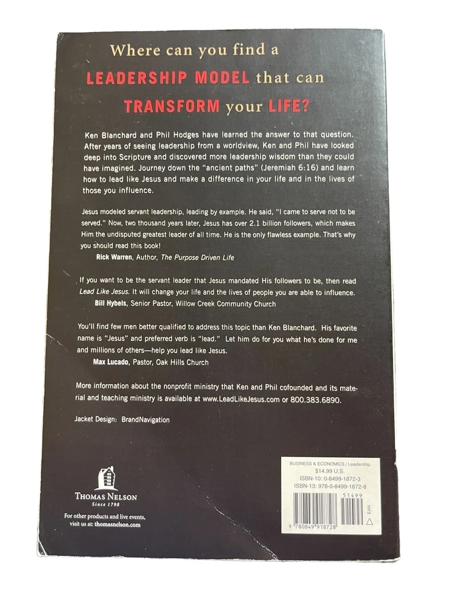 Leading By Example In Jesus