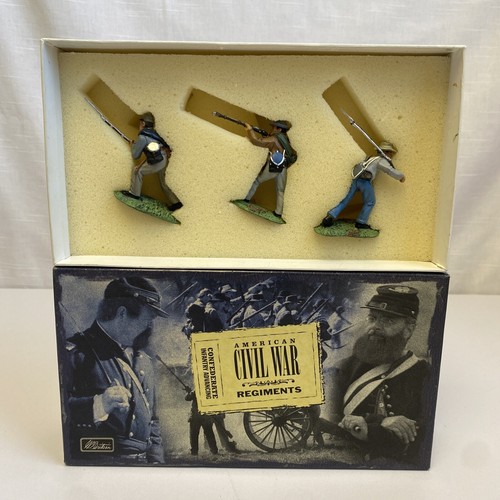 W Britain American Civil War Regiments Confederate Infantry Advancing ...