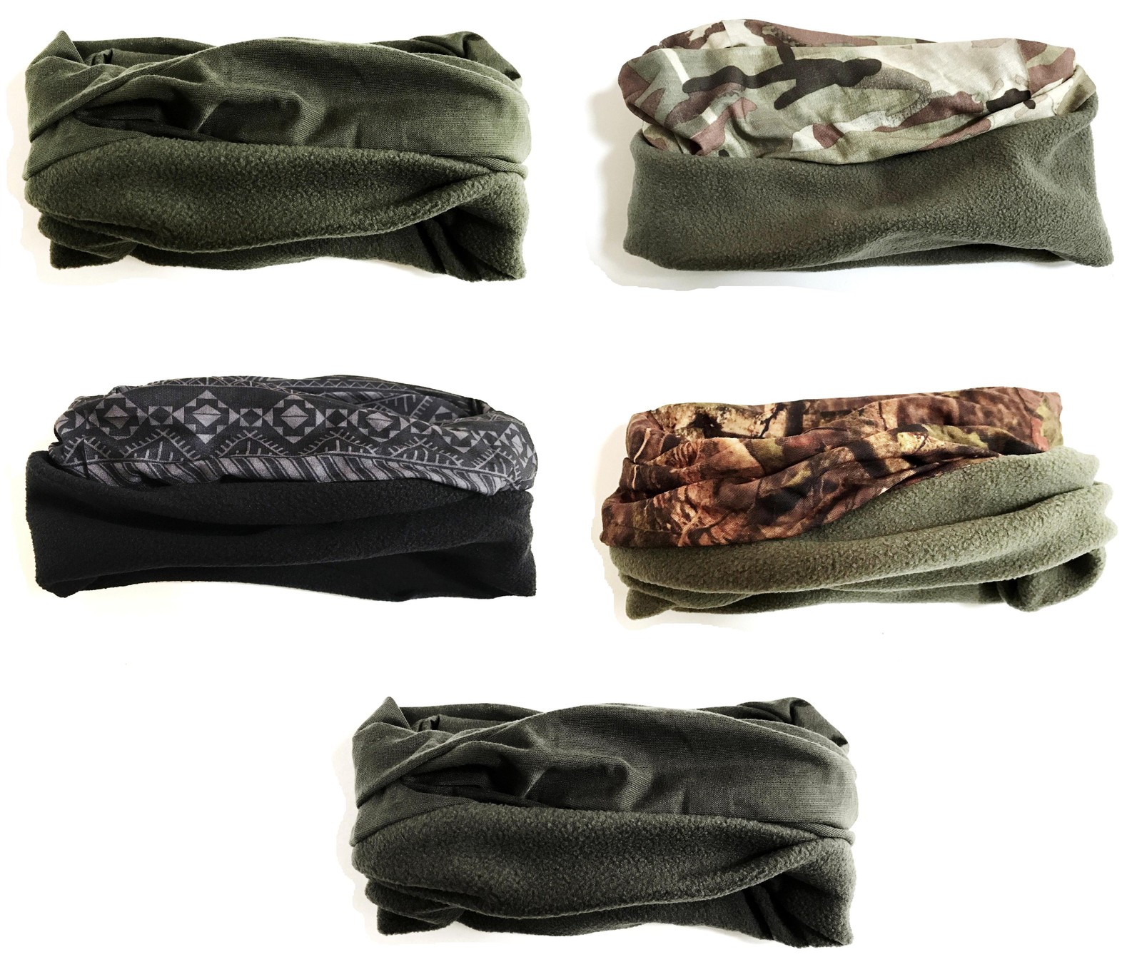 ARMY THERMAL HEADOVER fleece neck warmers head snood balaclava hat ...