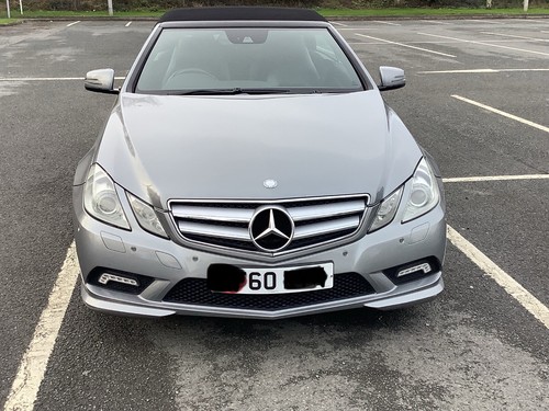 Mercedes E Class E220 Cdi Convertible Blue Efficiency Sport Tip Auto Ebay