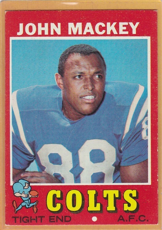 1971 TOPPS FOOTBALL JOHN MACKEY #175 COLTS EX/EX+ *99867 | eBay