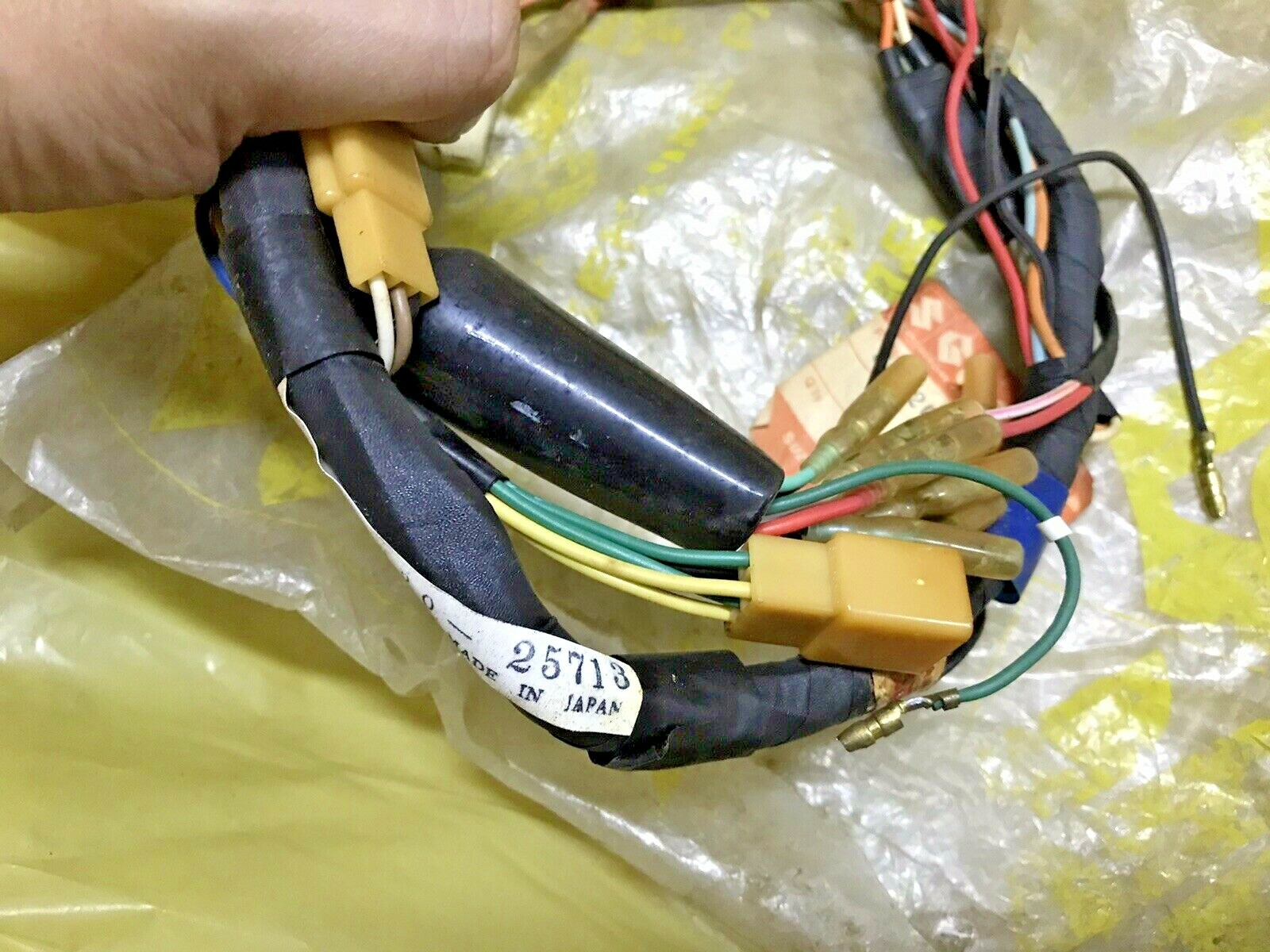 Suzuki 73-75 TC100 TS100 Wiring Harness NO.2 NOS Genuine Japan P/N ...