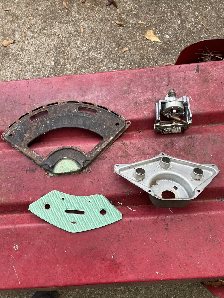 1955 1956 55 56 Chevy Bel Air Instrument Cluster Speedometer Gauges ...