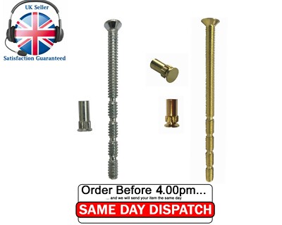 M5 Patio UPVC Door Handle Fixing Bolts Chrome 90mm Snap off M5 ...